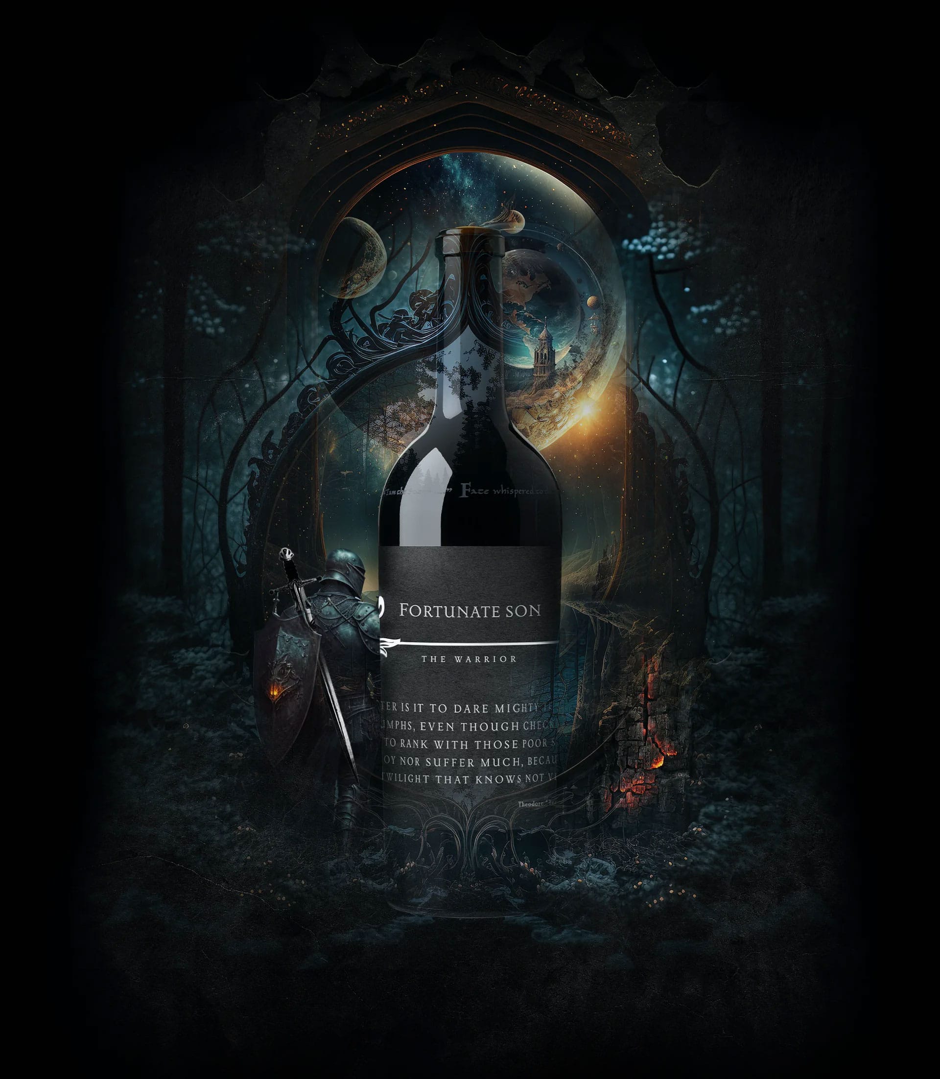 Napa Cabernet Sauvignon - The Warrior Wine - Fortunate Son